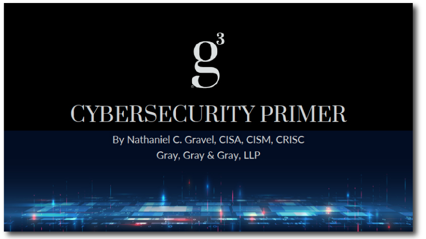 Cybersecurity Primer